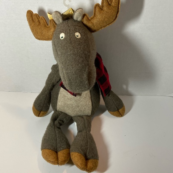 Hallmark | Toys | Hallmark Broose The Moose Winter Stuffy Nwt | Poshmark